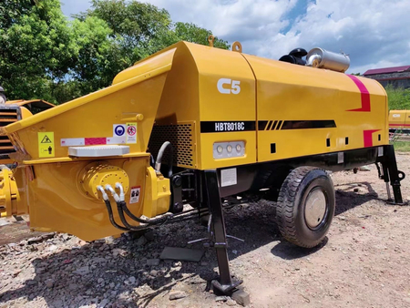 Стационарный бетононасос Sany HBT8018