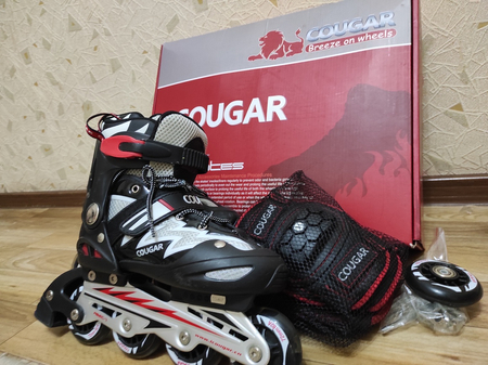 Ролики от Cougar. (IN-LINE SKATES)