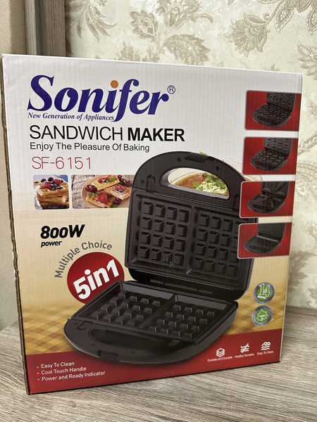 Вафельница Sonifer 5в1 SF-6151