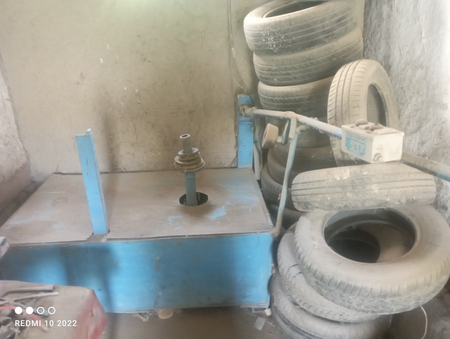 Vulkanizatsiya aparati Balon diskdan chiqaradigan