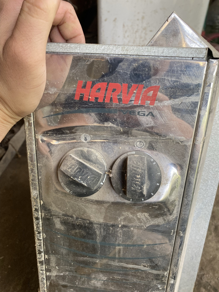 Печь для сауны harvia б/у
