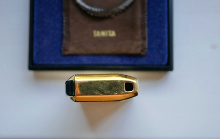 Tanita 04 Gold finish Японская зажигалка