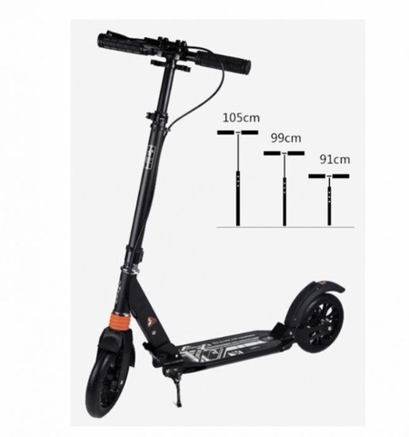 Самокат SCOOTER Дисковые тормоза 100 кг