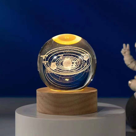 Светильник ночник 3 D Сфера