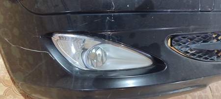 Mercedes benz w221 bamper fara bor