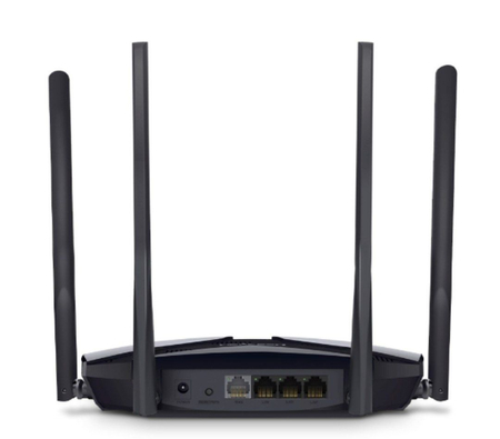 Роутер Mercusys MR70X AX1800 Wi‑Fi 6 (2 диапазона - 5Ггц и 2,4 Ггц) 
)