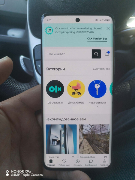 Honor X9b tez va arzon sotiladi