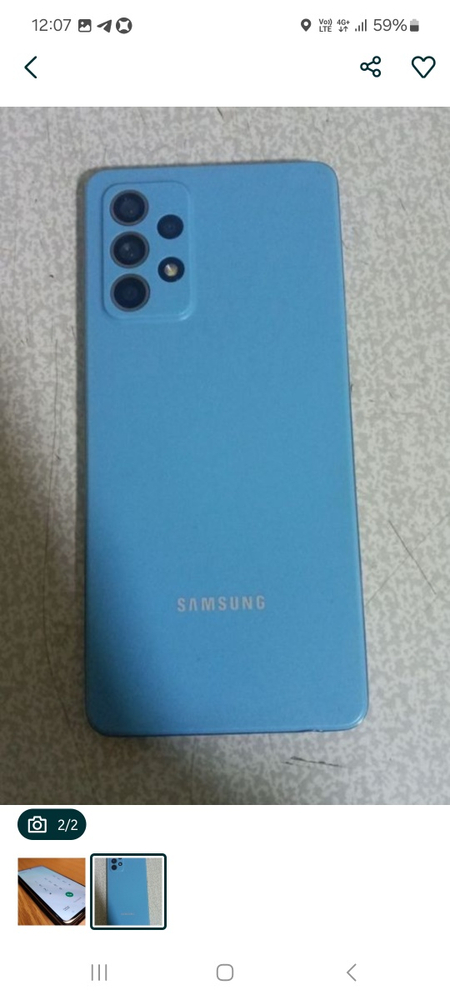 Samsung galaxy A52