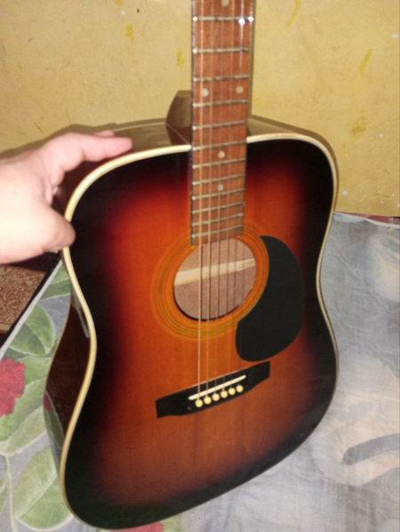 Yangi gitara 6 simlik