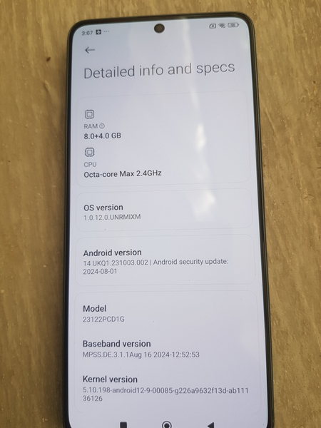 Poco x6 256gb 12gb ram