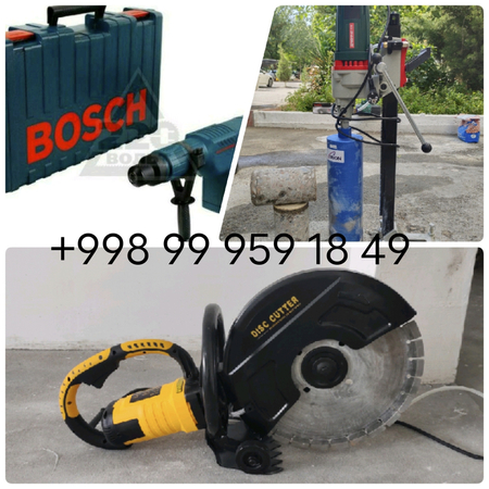 Perfarator xizmati almazni bur beton kesish xizmati