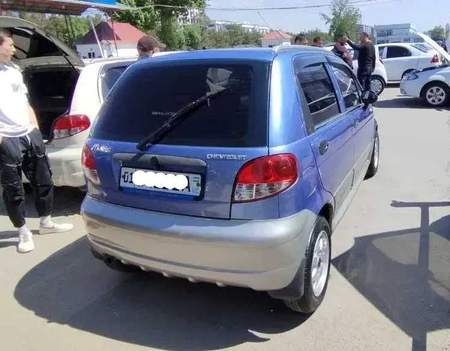Matiz Best Daewoo 4-ая позиция 2009 год