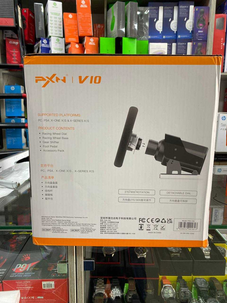 PXN v10 игровой руль педаль скорость поддерживает -  Xbox - PS345 - PC