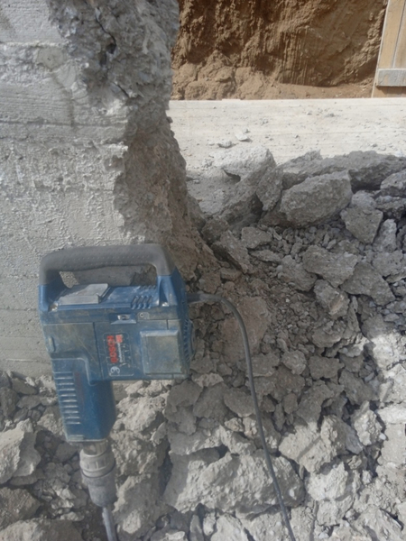 Beton buzish perfarator xizmati