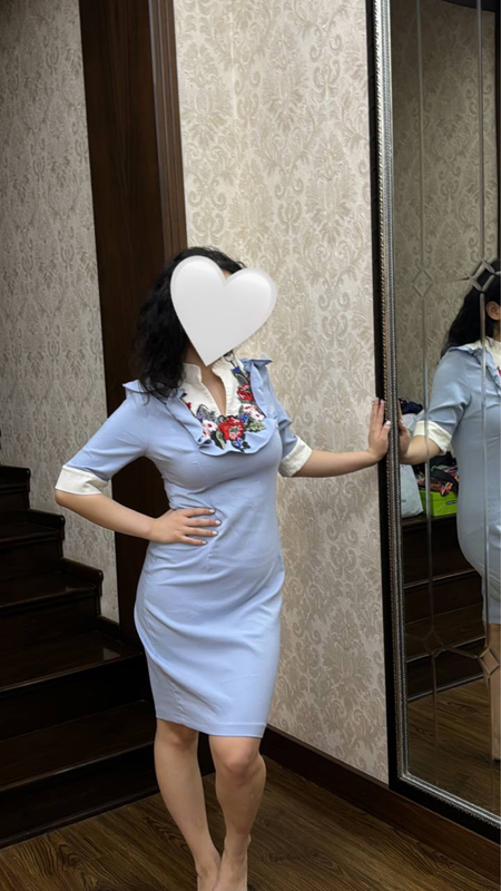 Платье офисное женское