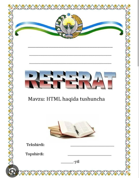 Kampyuter   xizmati   Slayt Refarat powirpont