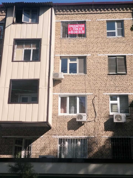 Чиланзар, 6 кв. 1*2/5/5 хона сотилади, Балкон 1/3 (Ипотекага сотилади)