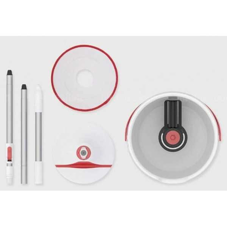 Акция! Швабра и ведро Xiaomi iCLEAN Rotary Mop Set (PD-25, белый)