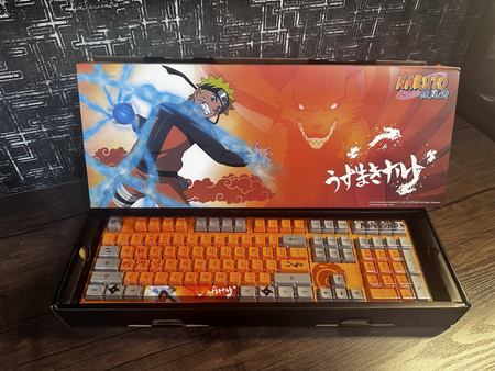 Механическая Клавиатура | Akko 3108 v2 Naruto Pink Switch