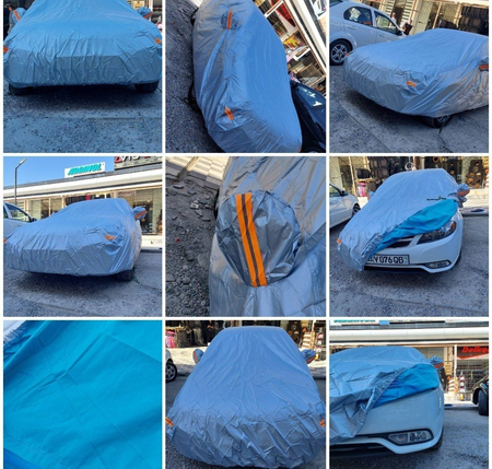 Avtomobil uchun tent g'ilofi Yomg'ir va quyoshdan himoya