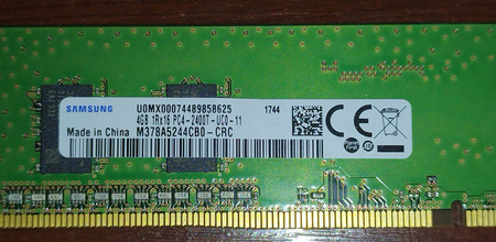 Оперативная память Samsung DDR-4  4Gb  3200mhz