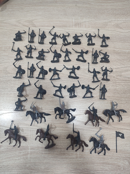 Рыцари игрушки армия