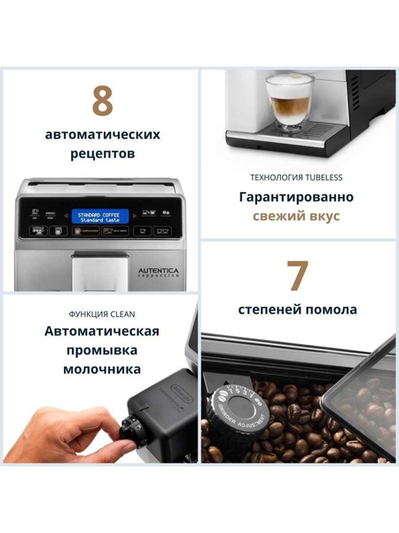 Кофемашина DeLonghi ETAM 29.660.SB
