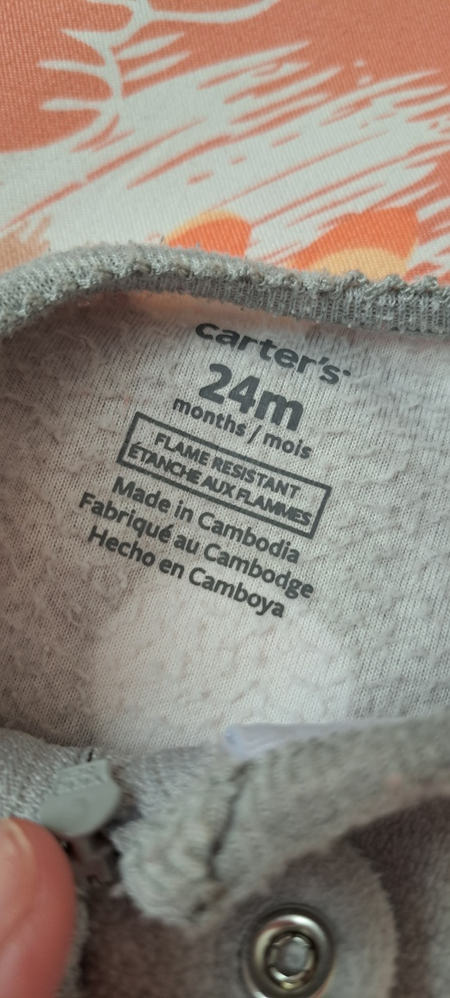 Флисовые слипы от carters 24m