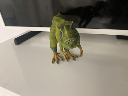 Игрушечный динозавр schleich (коробки не было)