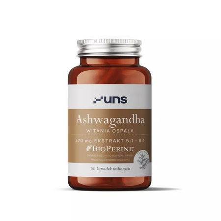 Ашваганда польский 7% (Ashwaghanda + Bioperine) UNS