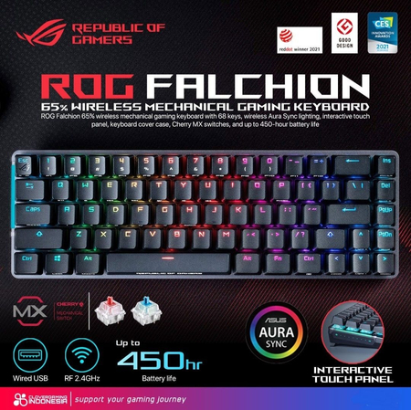 Топ! Asus Rog Falchion Беспроводная Механическая Клавиатура