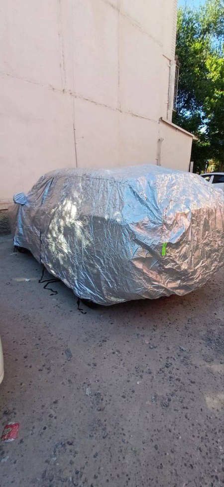 Byd moshinalaga ustiga chehol ili tent