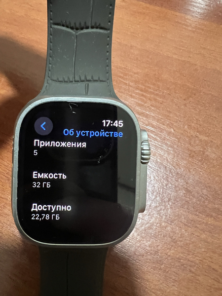 Продается apple watch ultra 49mm titanum