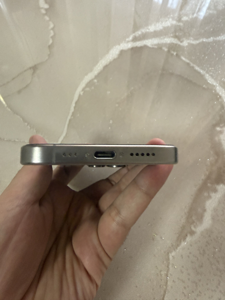 Iphone 15 pro natural titan, 128 tali, 2 ta sim kartali