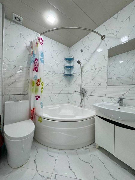 2-х комнатная Новостройка на 1 этаже = 58 м² = Согдиана