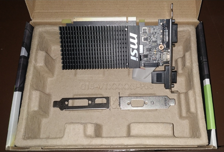 Msi geforce gt 710 видеокарта openbox