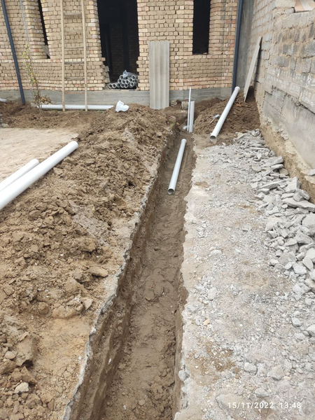 Urachi ura tiransha padval tunel basseyn qazish ishlarini bajaramiz
