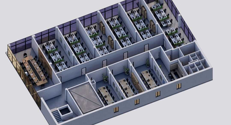 Аренда Офисное помещение 700 м² на Шайхантахурском районе (J2547)