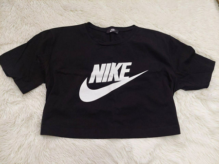 Укороченная футболка топ Nike