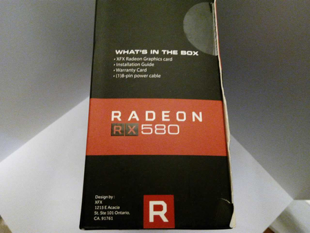 видеокарта XFX Radeon RX 580 8Gb