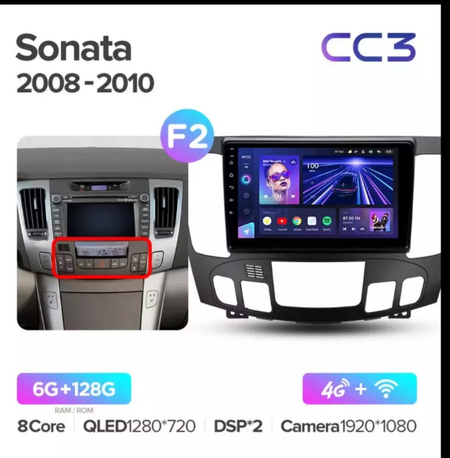 Teyes CC3 4/32 Android monitor Lada Kia Hyundai Toyota Tesla