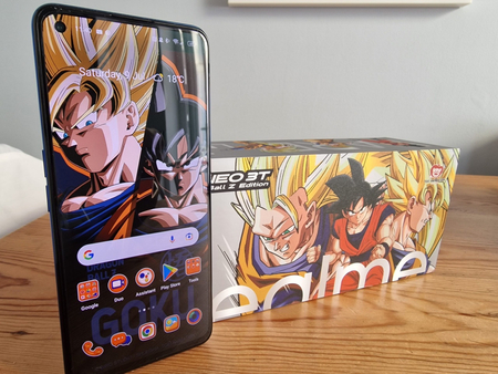 Realme gt neo 3t dragon ball z edition