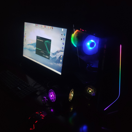 Игровой компьютер на ryzen 7 1700x