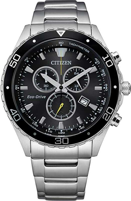 Часы Citizen Sport Luxury Chronograph Eco-Drive Watch! Новые!