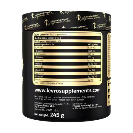 Kevin Levrone Bcaa Defender 25 serv