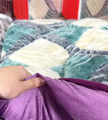 Тёплые одеяло. Мех