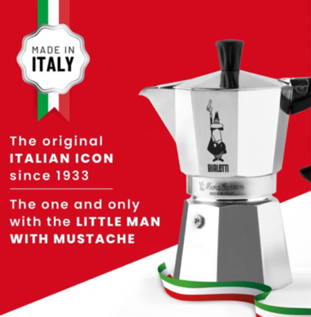 Гейзерная кофеварка Bialetti 90 ml