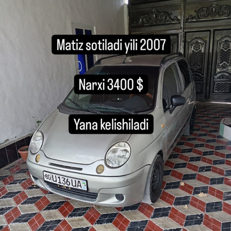 Matiz sotiladi holati juda zo'r