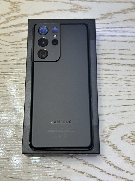 S21 ultra 256Gb black ideal