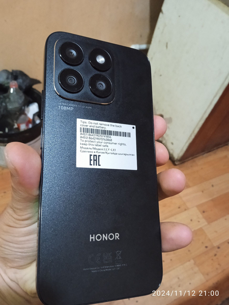 Honor X 8 b Holati ideal 1 hafta boʻldi olganinga